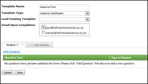 ESS Administration - Help Documentation
