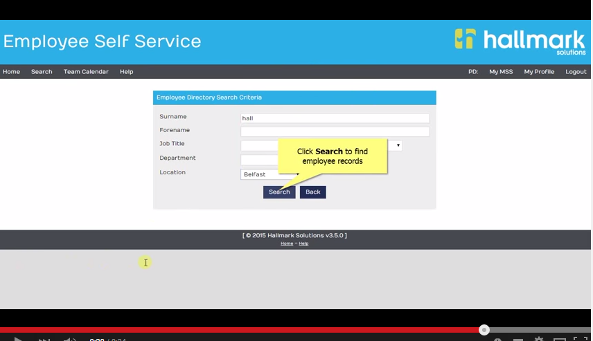 Using Employee Directory